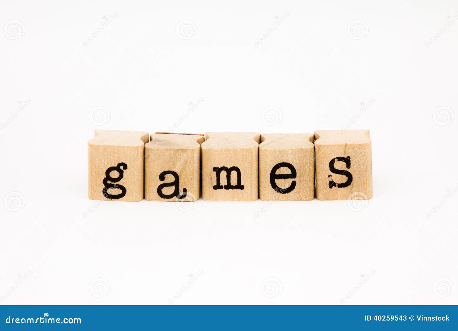 Games Wording Isolate on White Background Stock Image - Image of ...