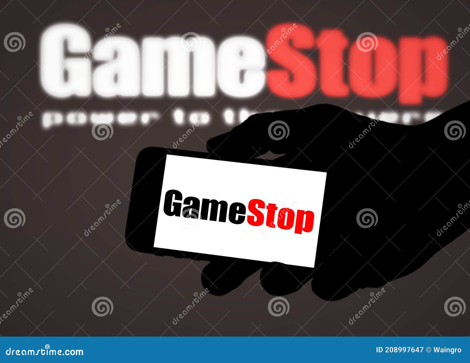 GameStop Logo On White Background Cartoon Vector | CartoonDealer.com ...