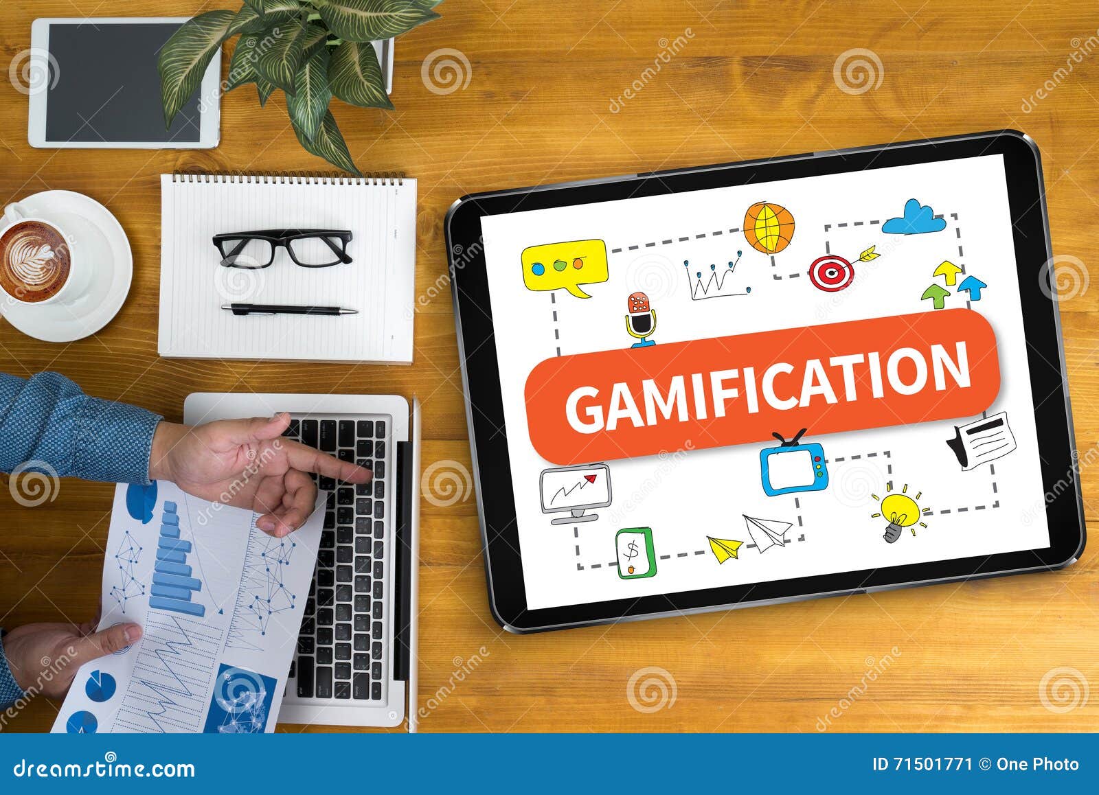 GAMIFICATION stock image. Image of engagement, motivation - 71501771