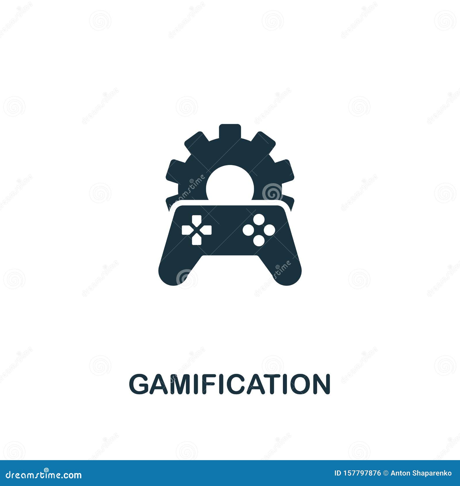 Gamification Icon Set. Four Elements In Diferent Styles From Content ... Gamification Icon Set. Four Elements In Diferent Styles From Content ...