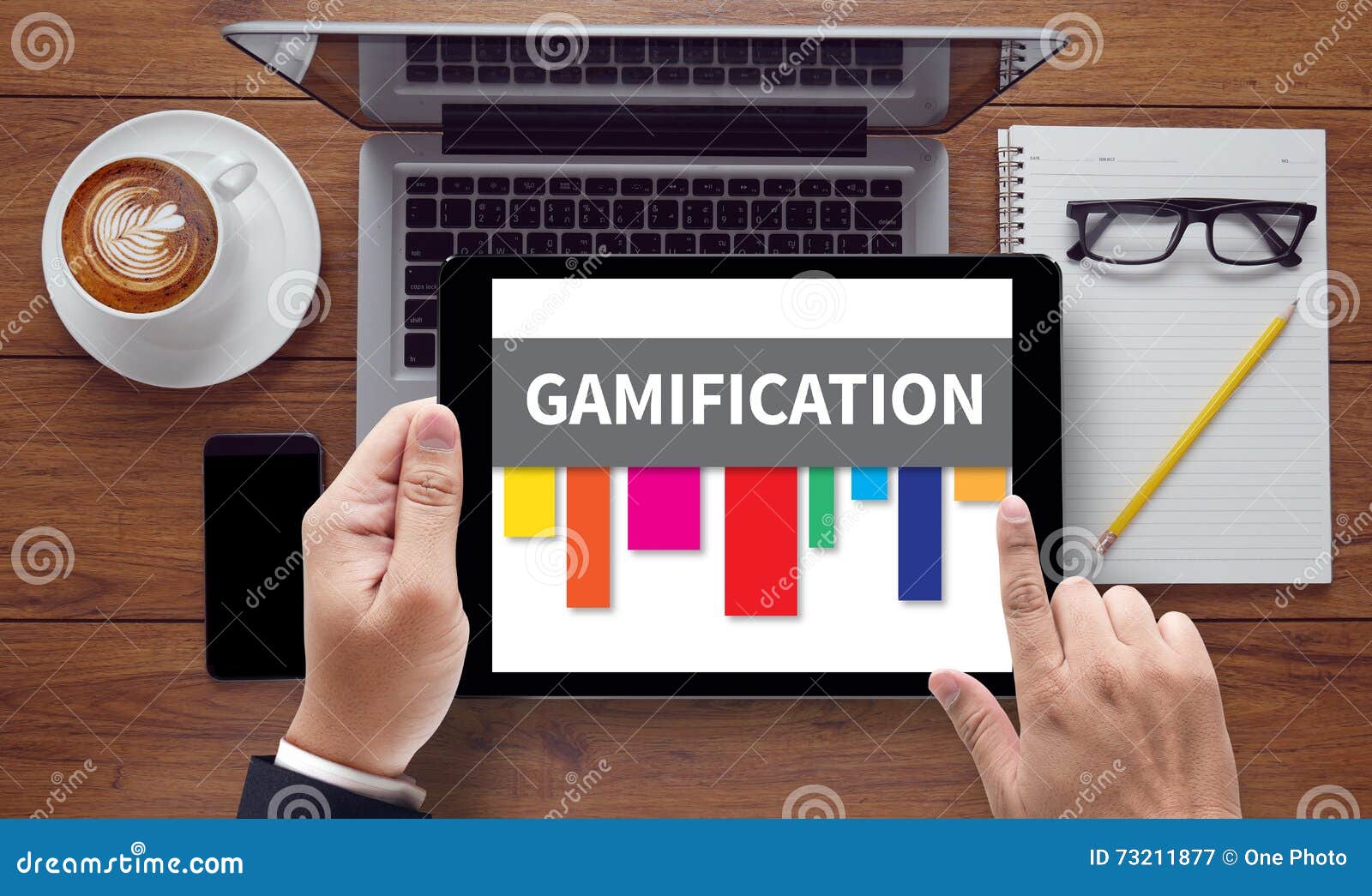 GAMIFICATION stock image. Image of involvement, modern - 73211877