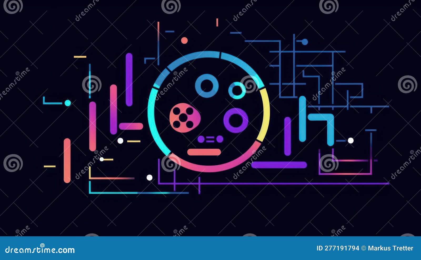 A Gaming Analytics Icon Representing the Use of Data Analysis To ...