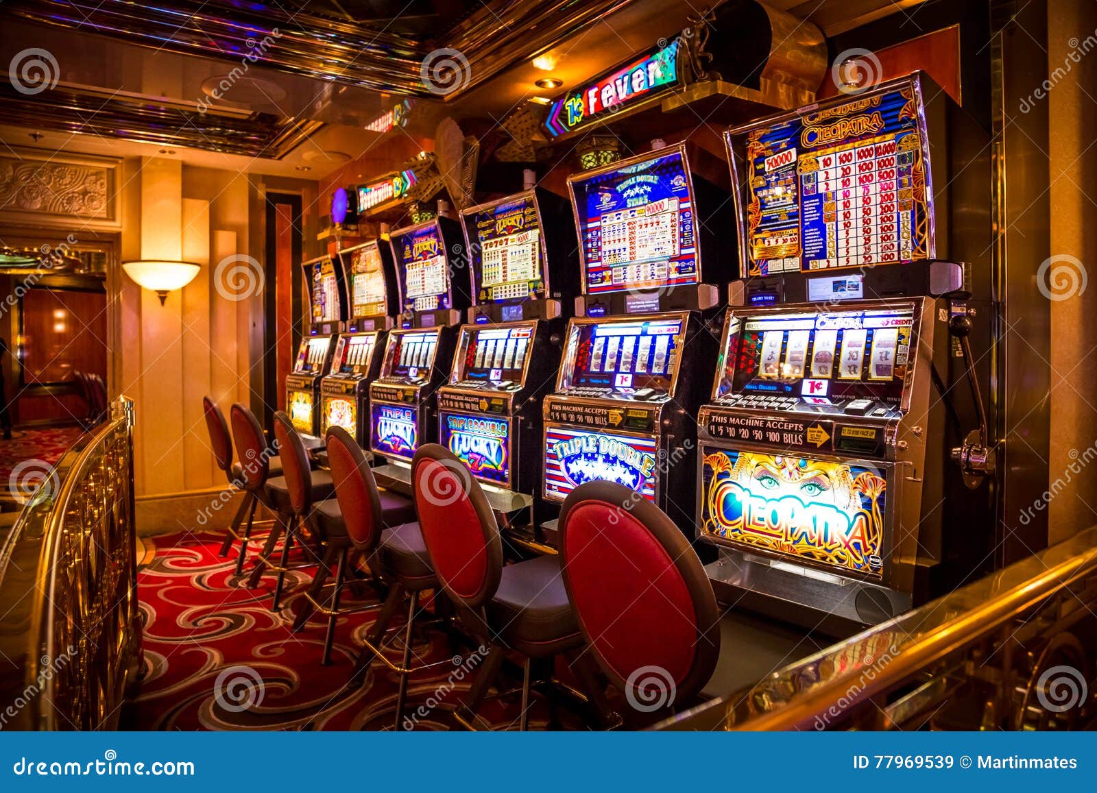 Gaming-area on a Cruise Ship Editorial Stock Image - Image of games ...