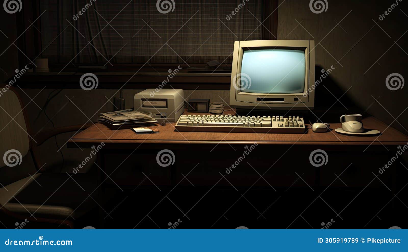 Gaming bored computer stock illustration. Illustration of computer ...