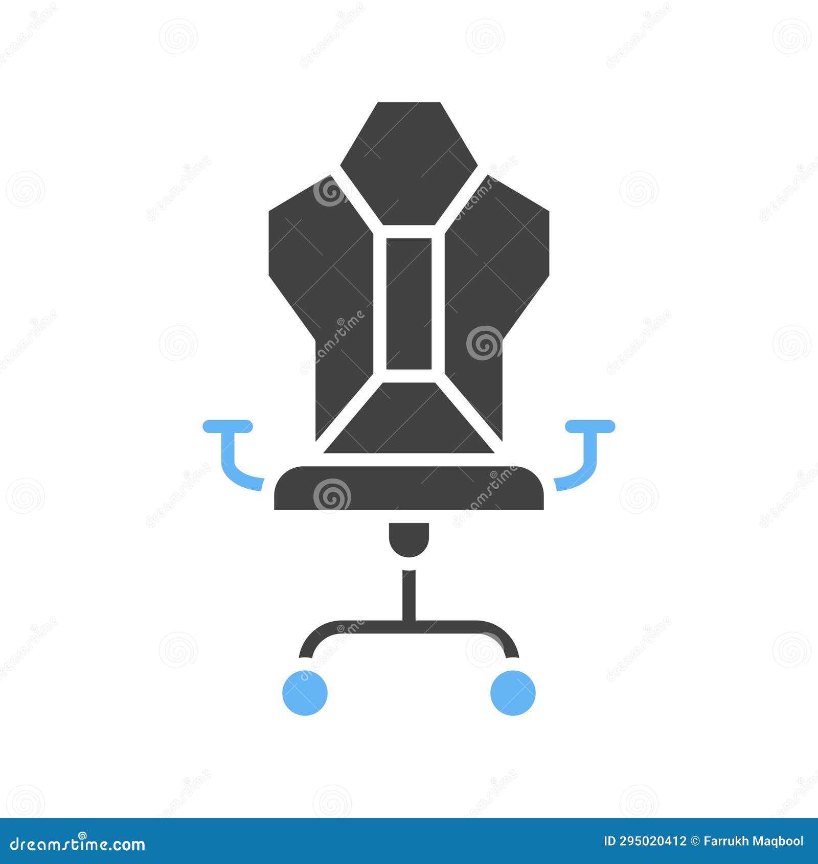 Gaming Chair Icon Vector Image. Stock Vector - Illustration of design ...