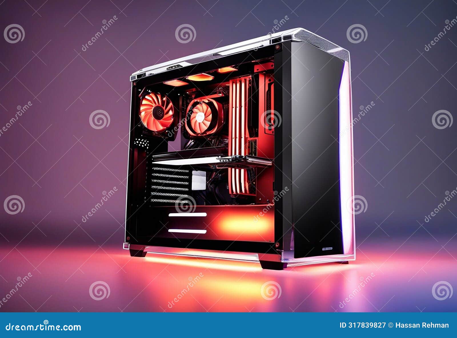 Gaming Computer Case, Gaming Background, Computer Advertising Banner ...