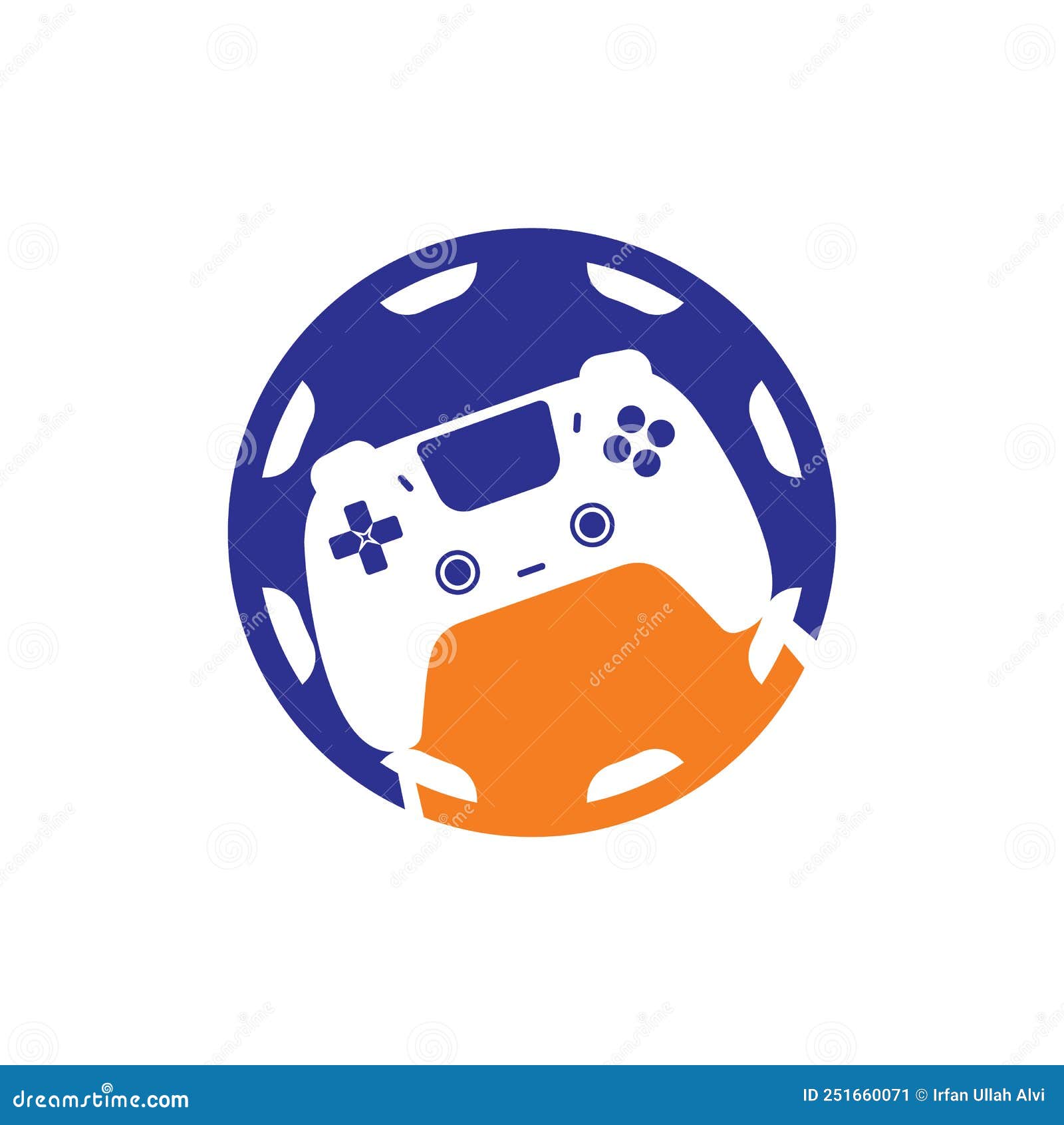 Game Console Repair Vector Logo Design Template. Stock Vector ...