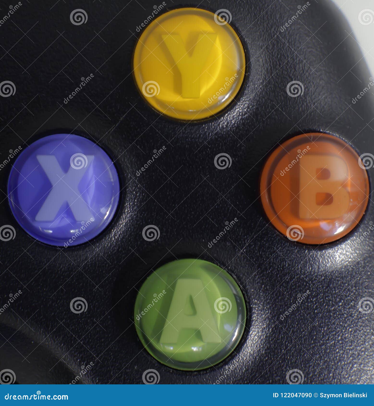 Gaming Controller Component on a Macro Scale Stock Photo - Image of ...