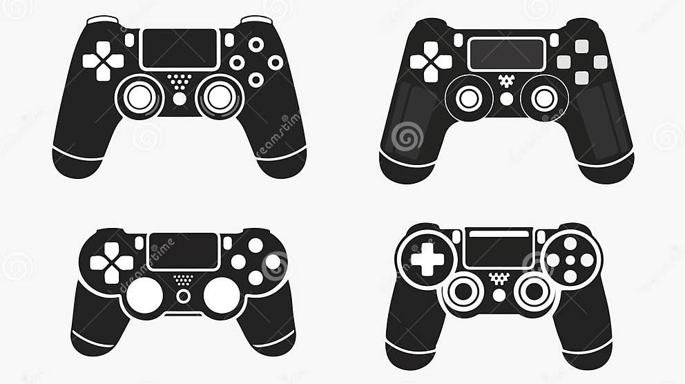 Professional Gaming Controller Icon for Multimedia Projects Stock ...