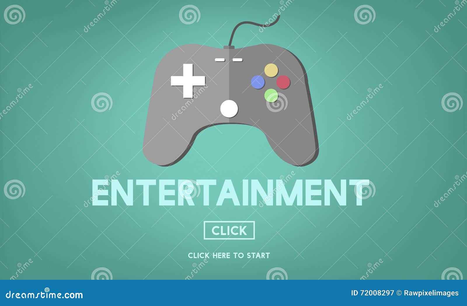 Gaming Entertainment Fun Hobby Digital Technology Concept Stock ...
