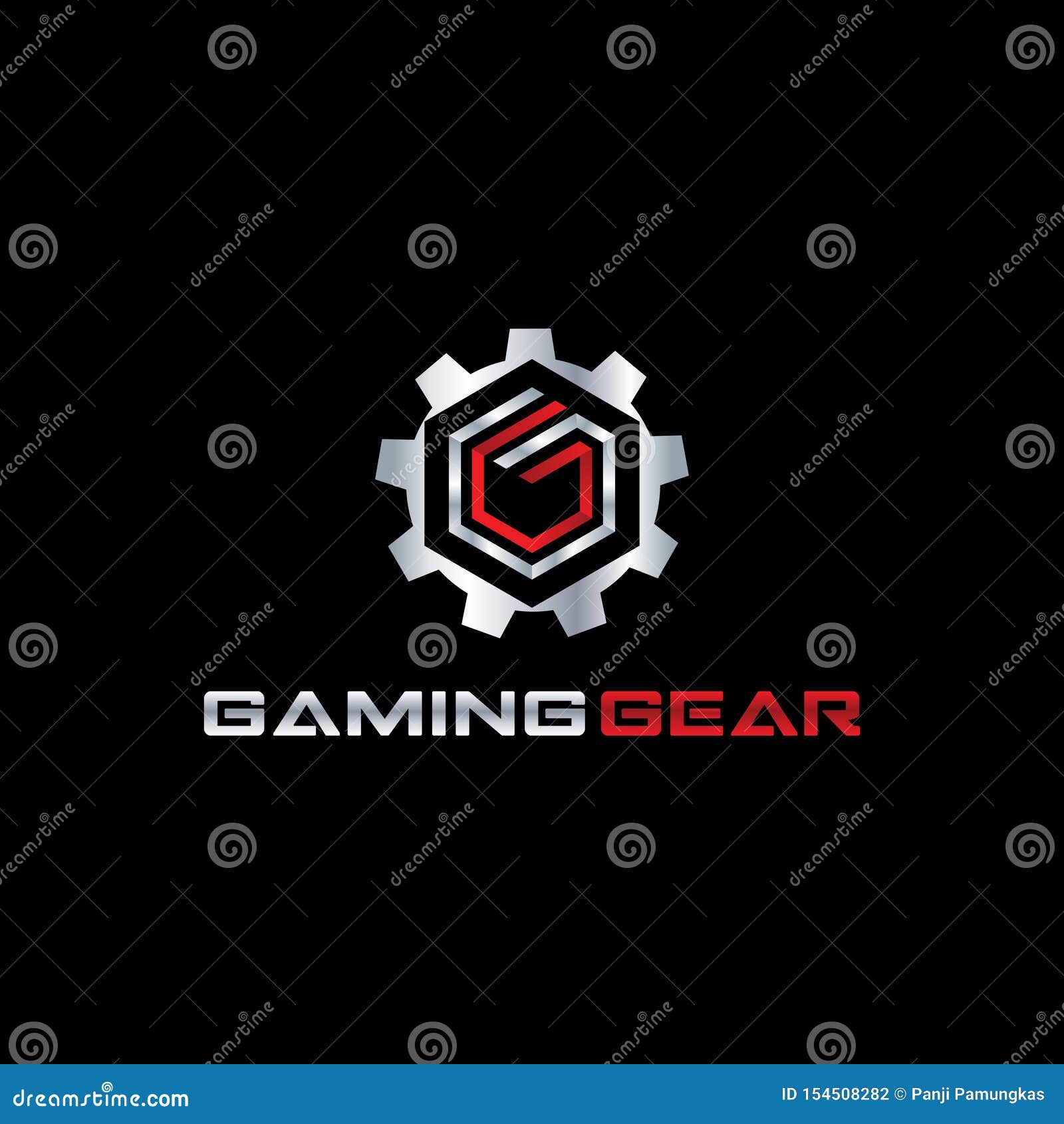Gaming gear Logo Symbol stock illustration. Illustration of icon ...