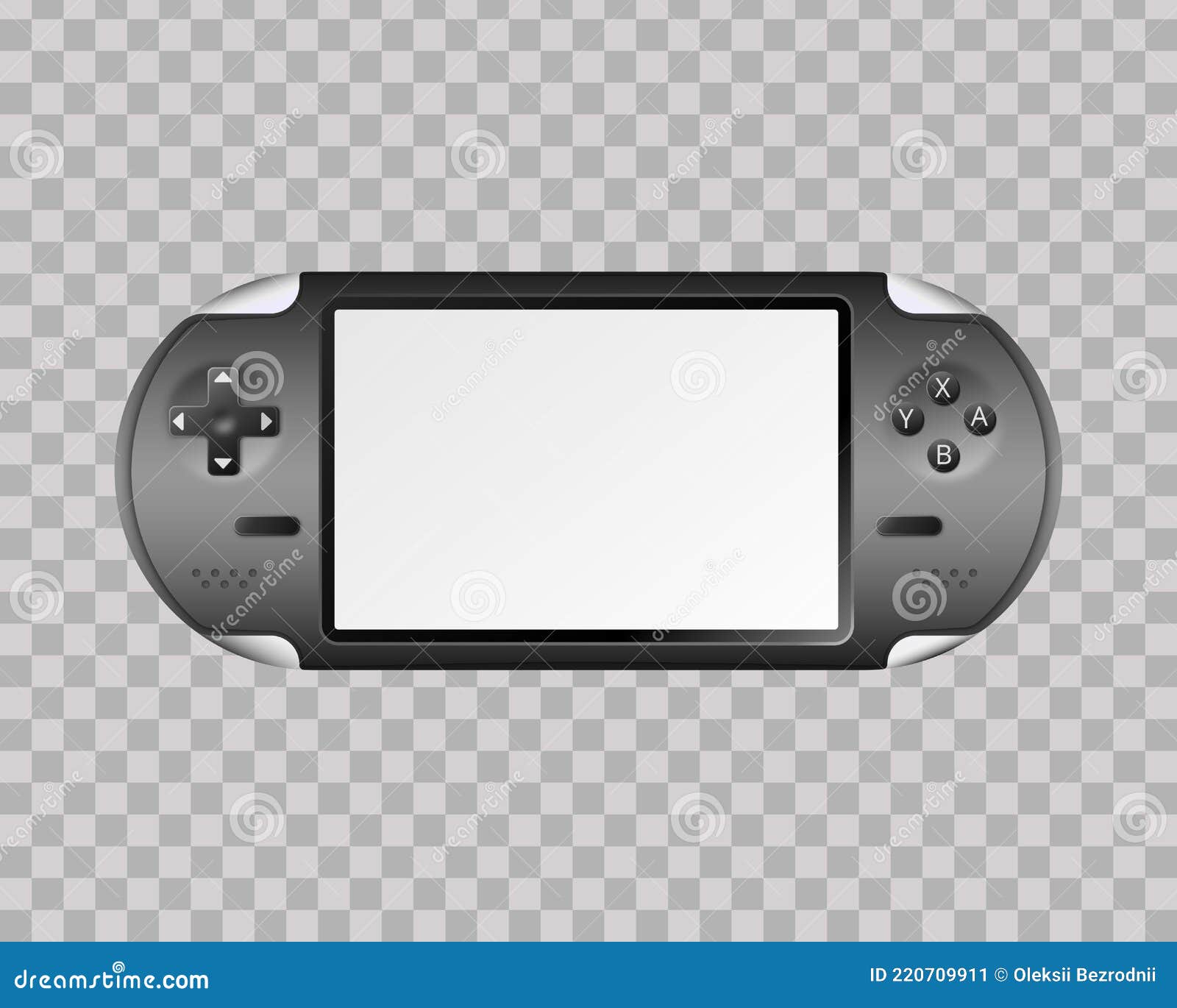 Handheld Console Technology Monoline Symbol Icon Logo For Graphic ...