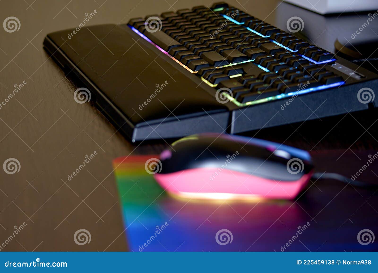 Gaming Keyboard and Mouse with Backlight. RGB Backlit Keyboard and ...
