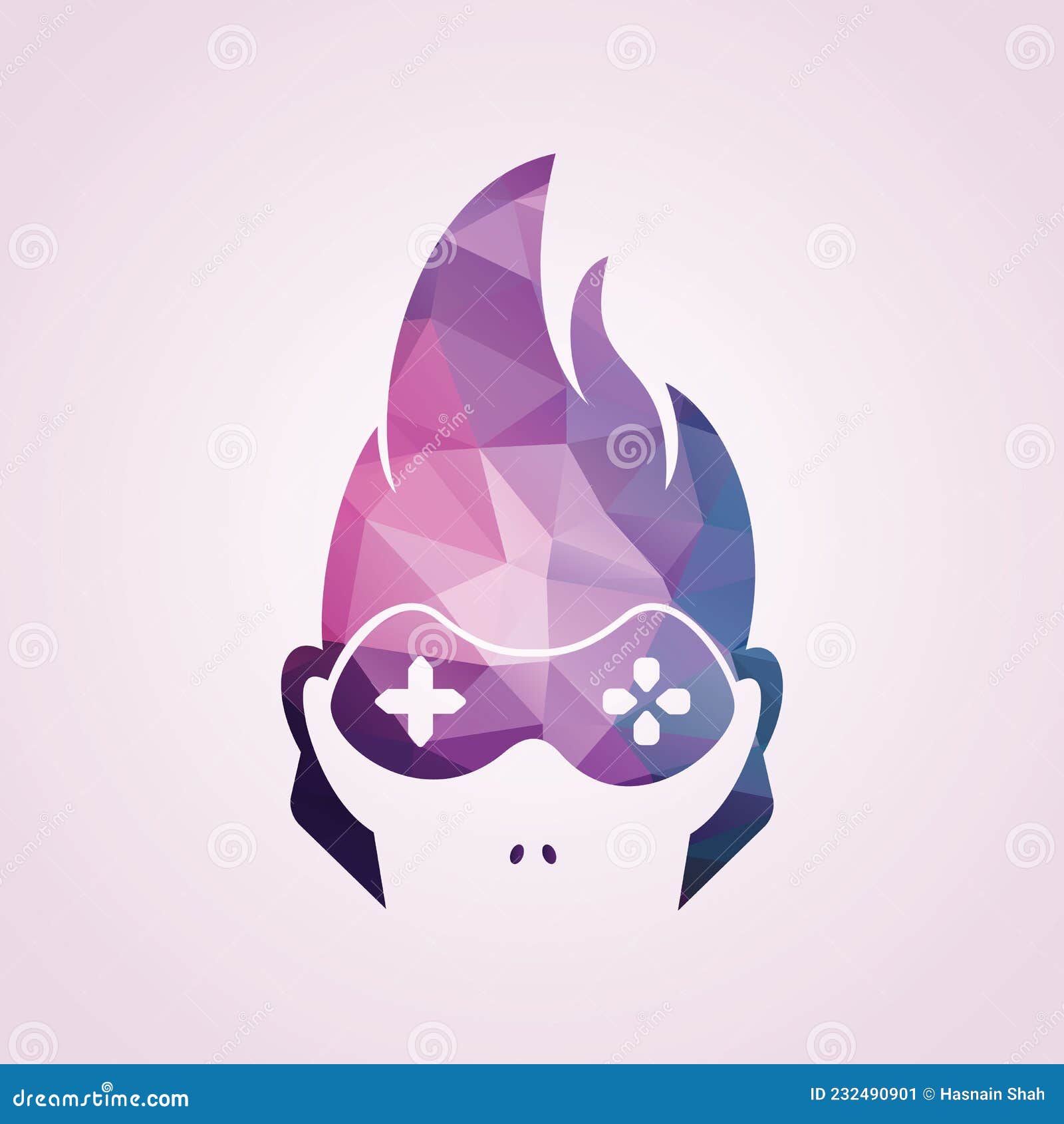 Gaming Monkey Logo Vector Design. Stock Vector - Illustration of ...