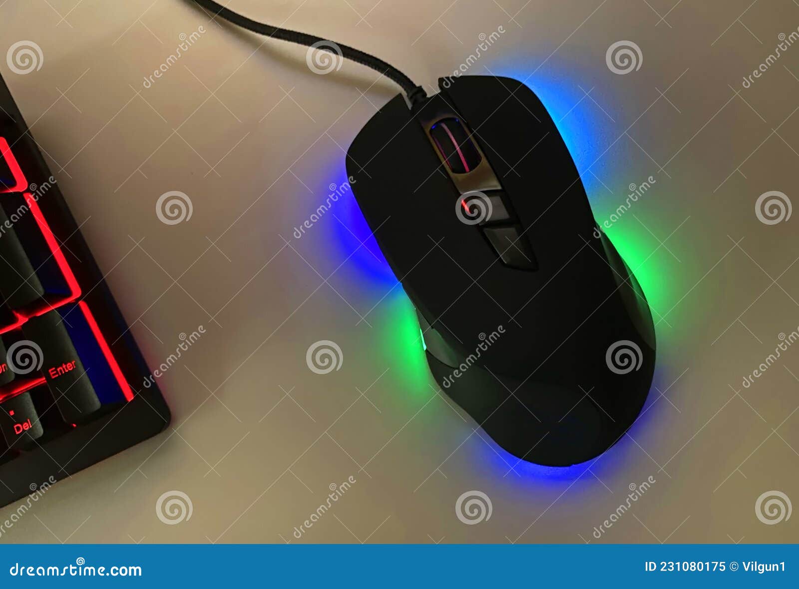 Gaming Mouse with Backlight. Computer Mouse with Beautiful Case ...