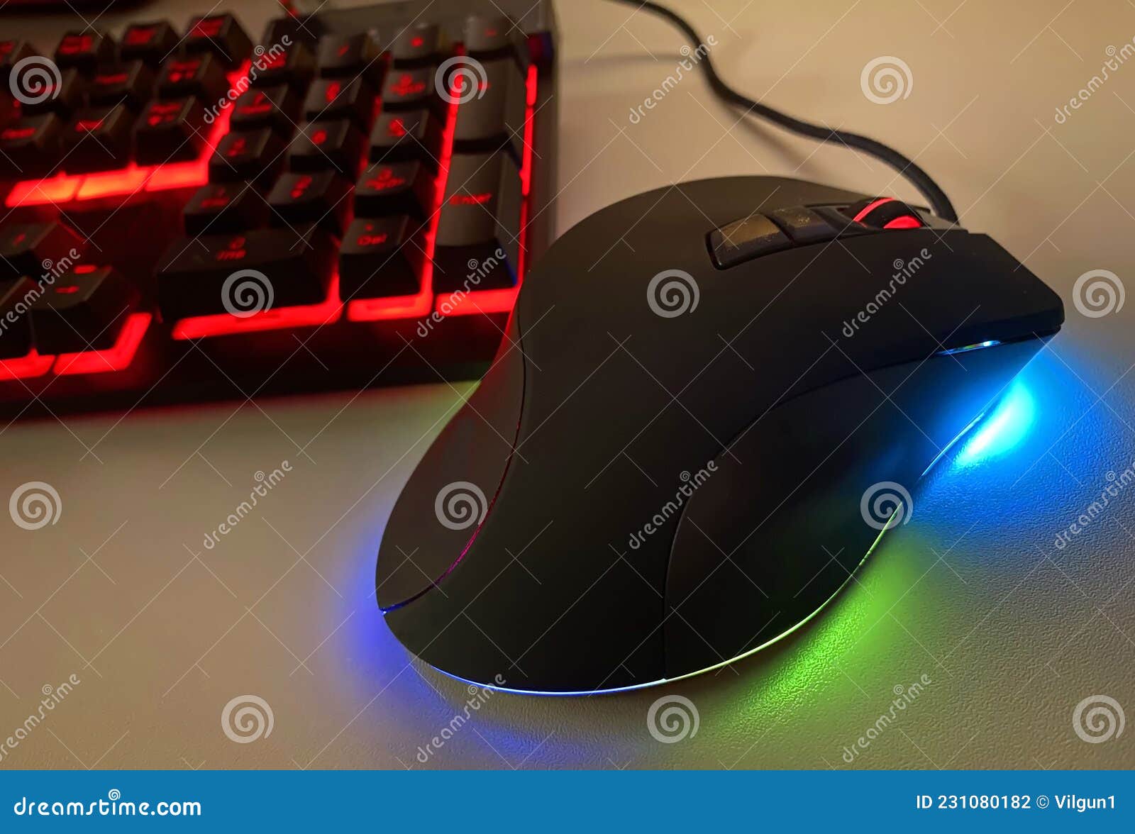 Gaming Mouse with Backlight. Computer Mouse with Beautiful Case ...
