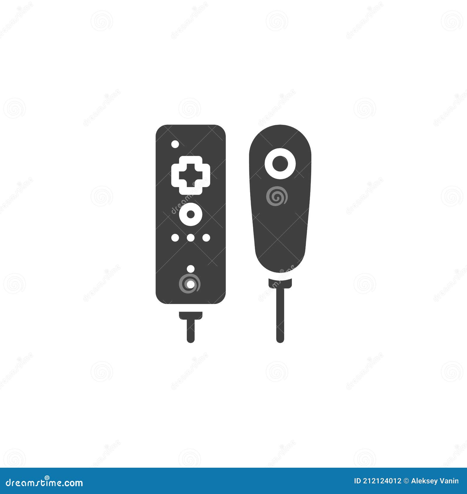 Gaming Remote Control Vector Icon Stock Vector - Illustration of logo ...