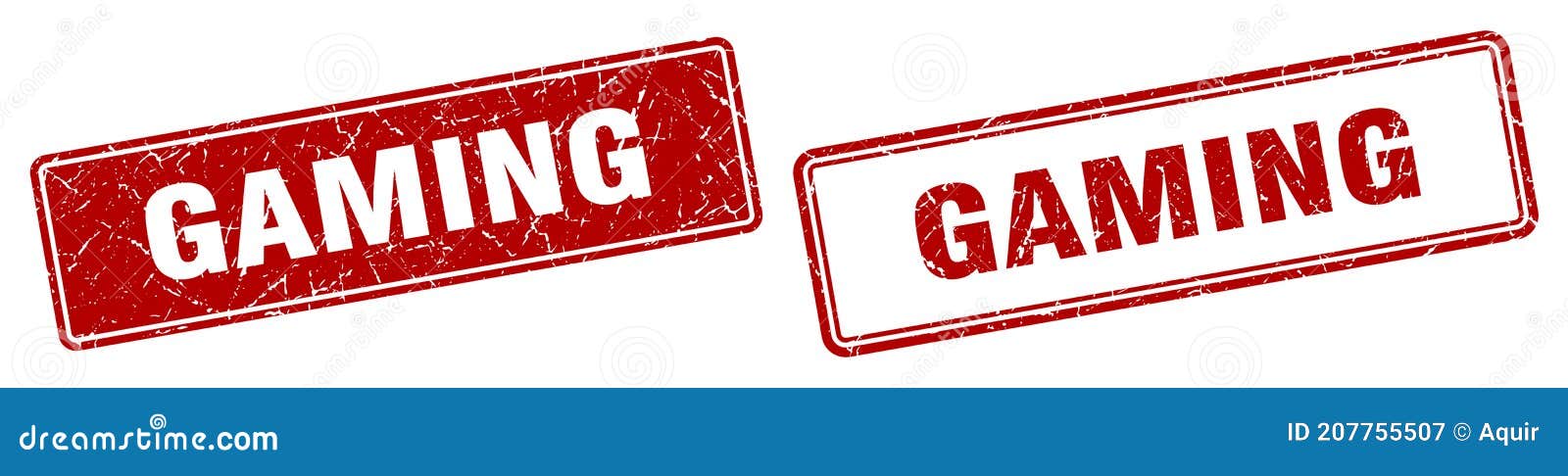 Gaming Stamp Set. Gaming Square Grunge Sign Stock Vector - Illustration ...