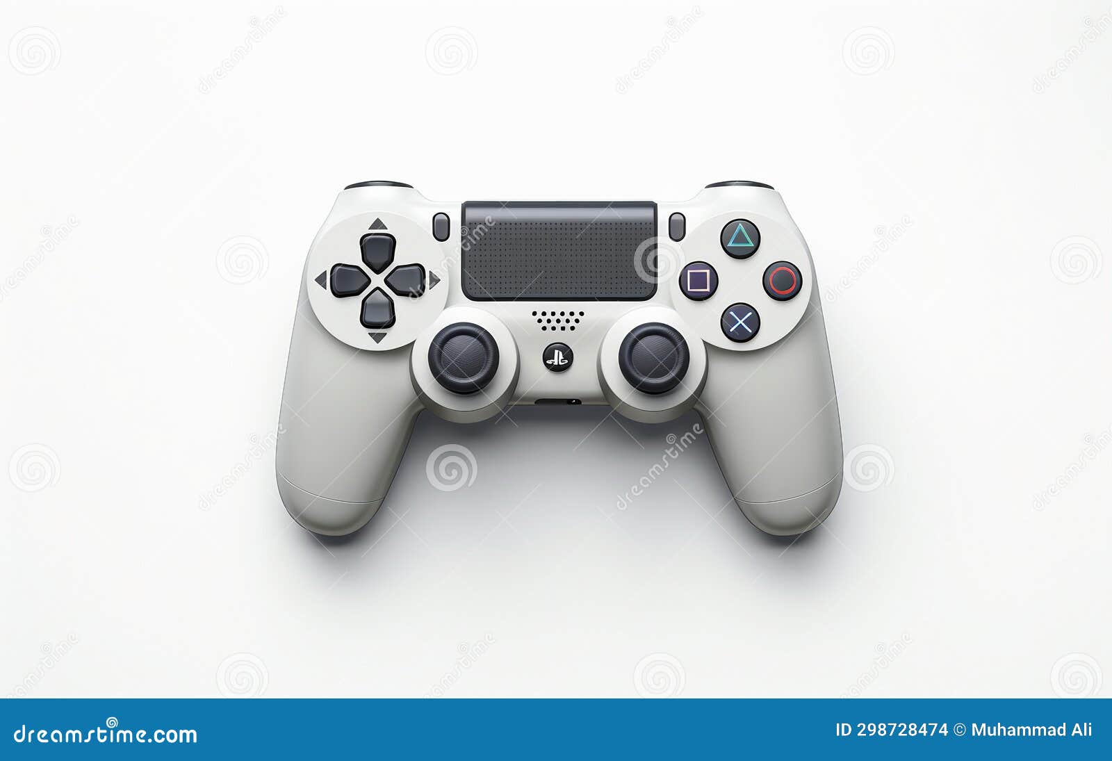 Gaming System on White Background Stock Photo - Image of real, isolated ...