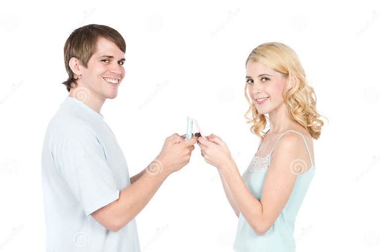 Gaming Together stock image. Image of adult, couple, entertainment ...