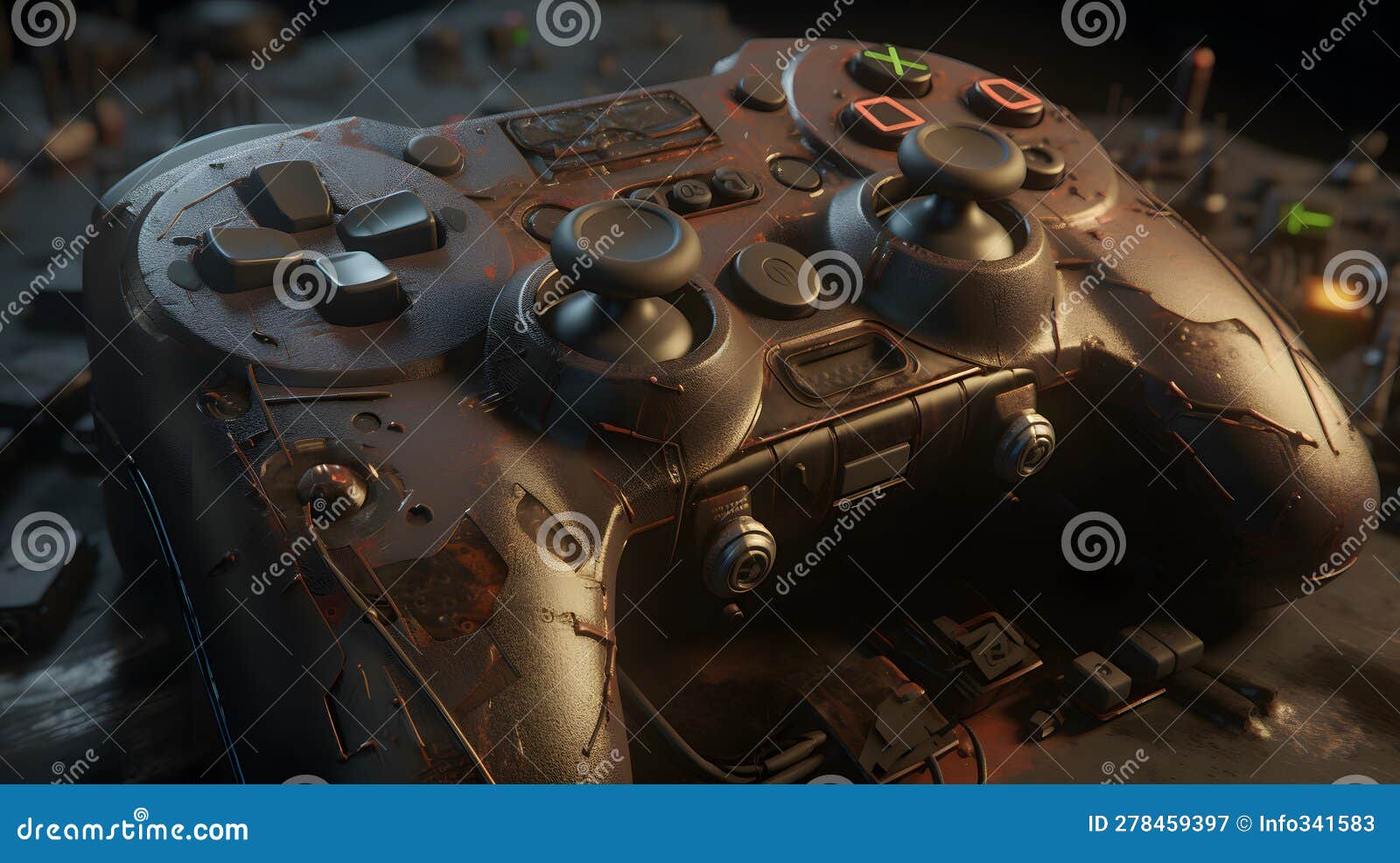 Gaming Video Games ESports Console PC Hyper-realistic Tex One ...