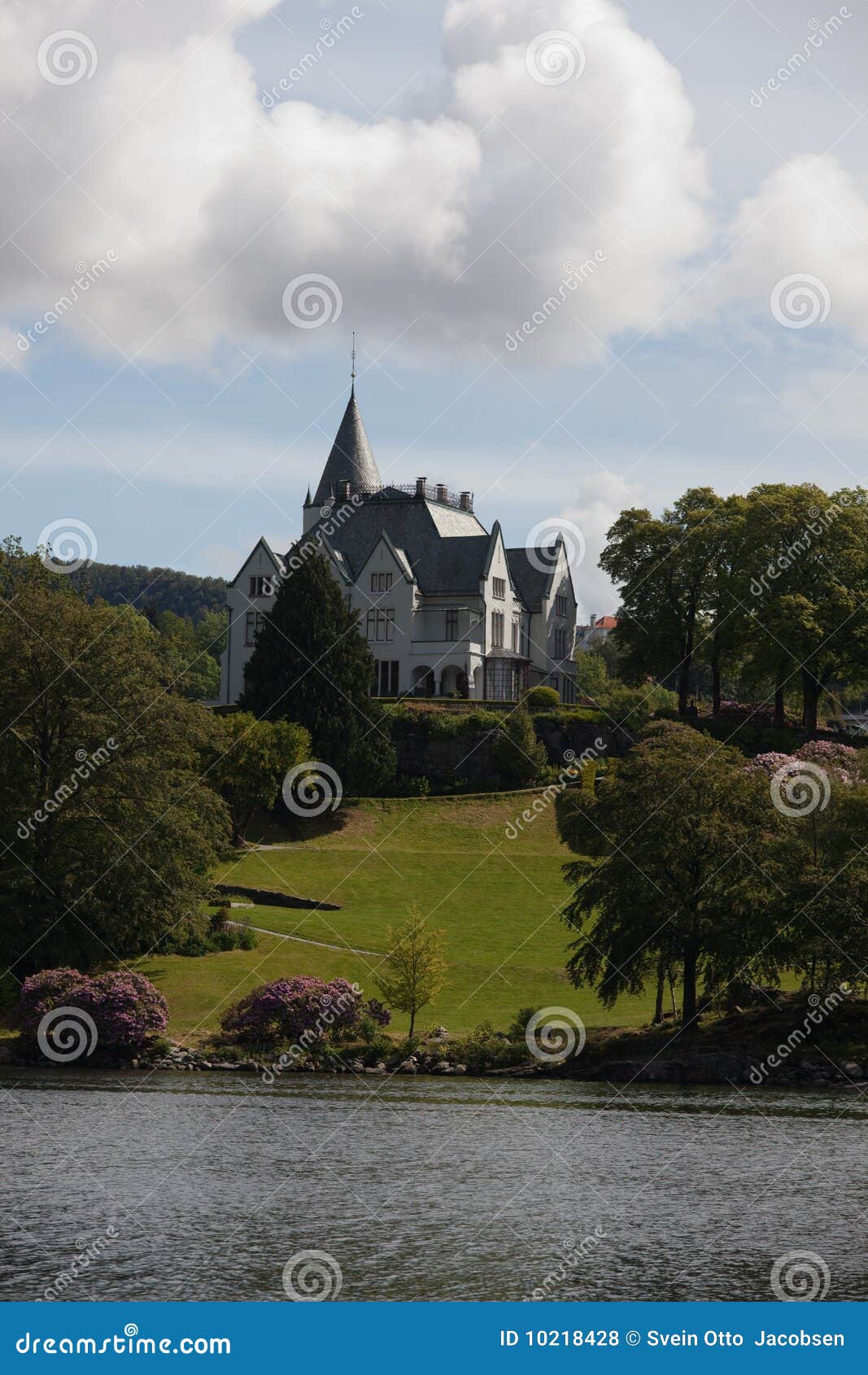 Gamlehaugen in Bergen stock photo. Image of scandinavia - 10218428