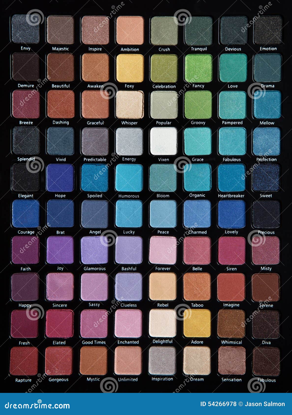 Gamma di colori dei colori fotografia stock. Immagine di insieme - 54266978