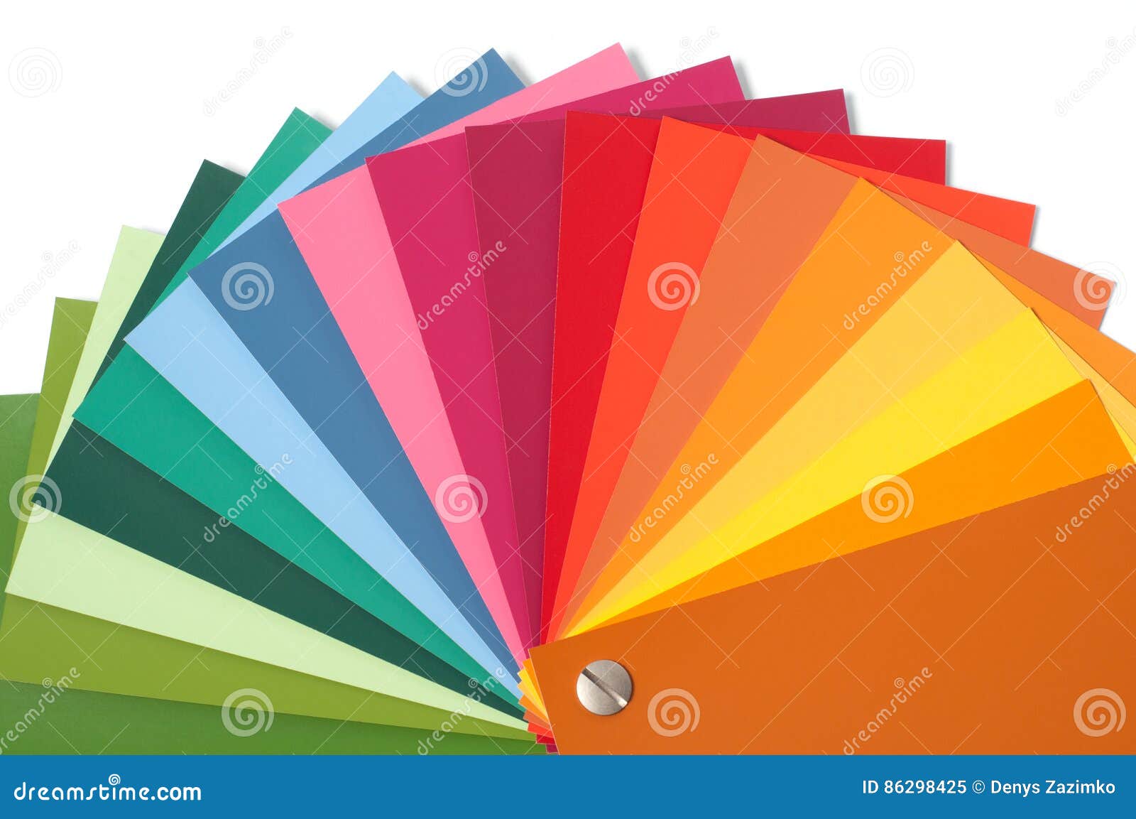 Gamma di colori di colore immagine stock. Immagine di multi - 86298425