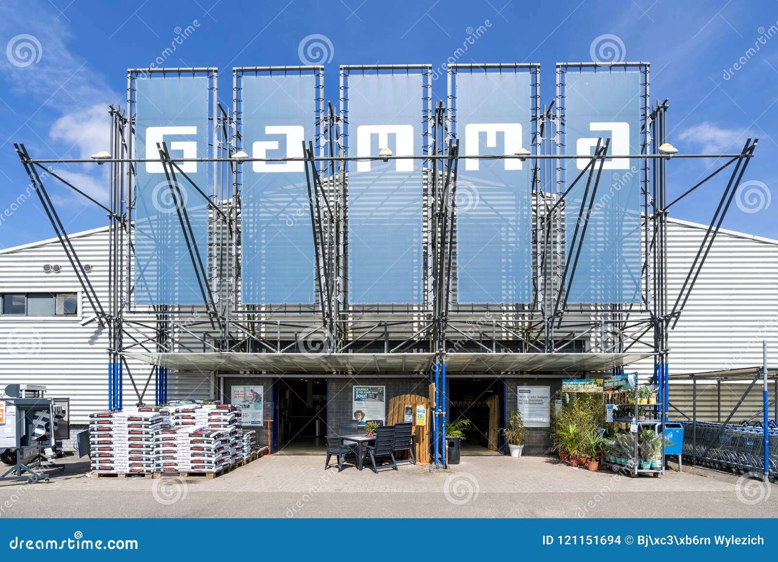 Gamma Hardware Store in Leidschendam, Netherlands Editorial Stock Image ...