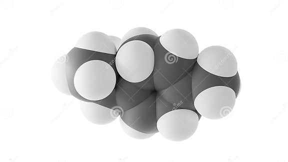 Gamma-terpinene Molecule, Terpinene Molecular Structure, Isolated 3d ...