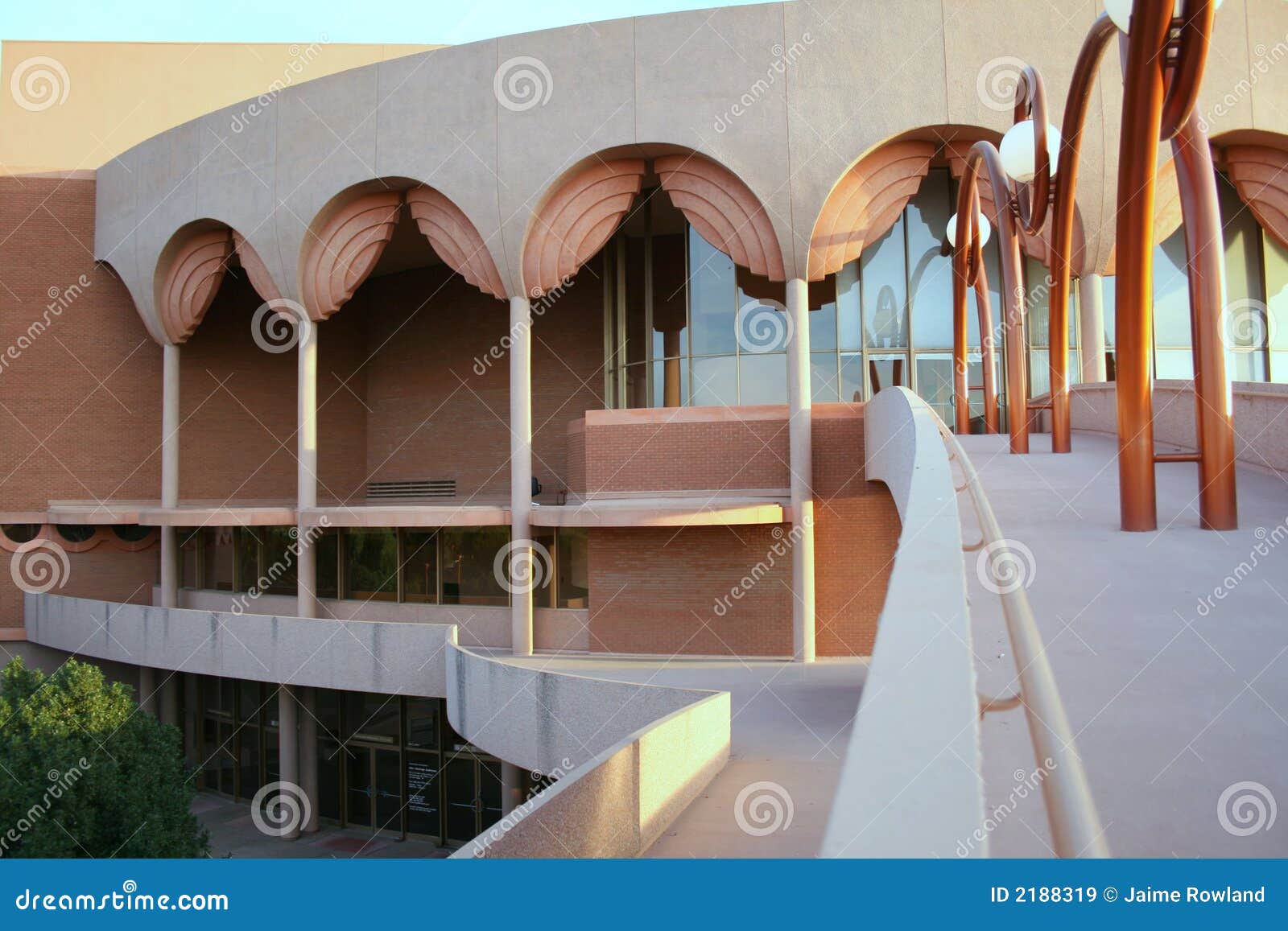 Gammage building at ASU stock image. Image of theatre - 2188319