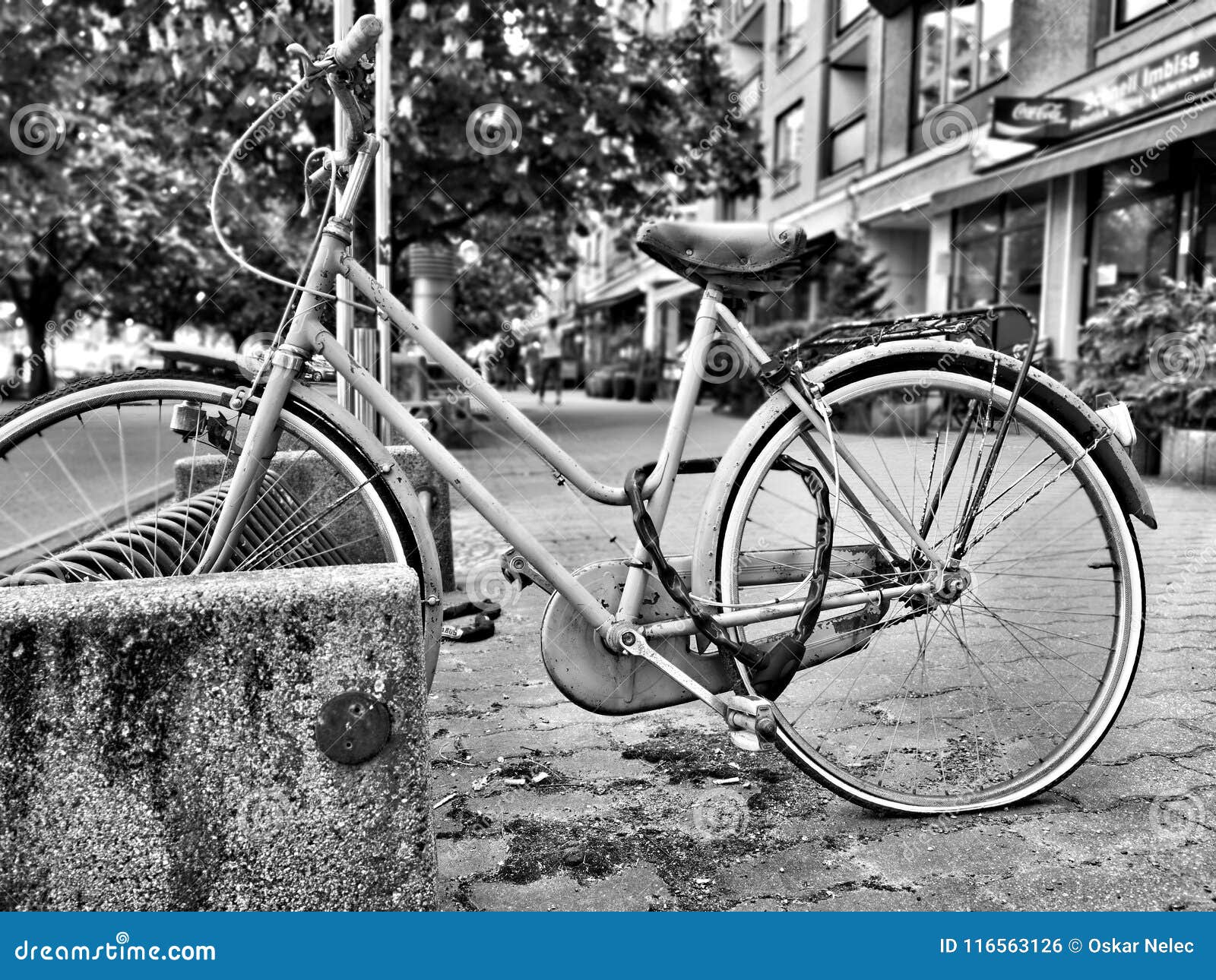 Gammal cykel arkivfoto. Bild av berkshires, fotografi - 116563126