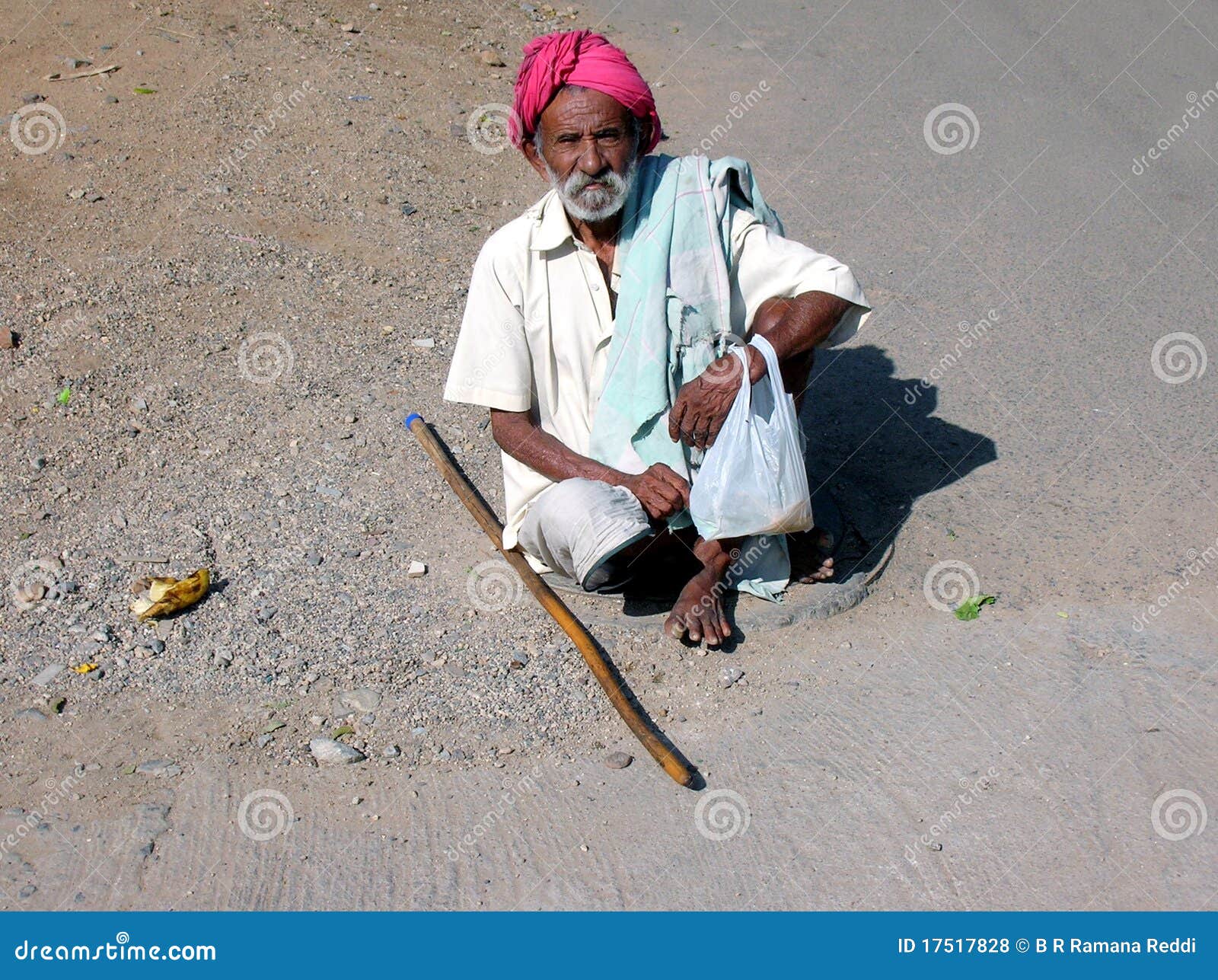 Gammal indisk man redaktionell arkivfoto. Bild av tiggaren - 17517828