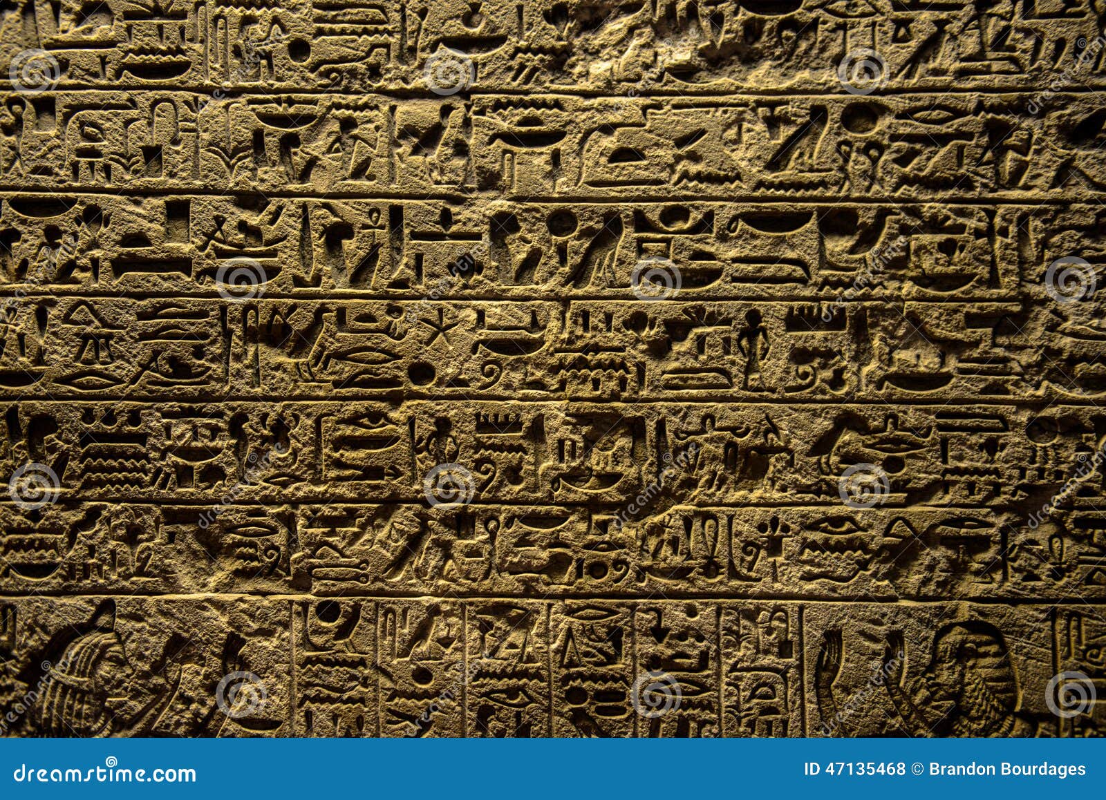 Gammala egypt hieroglyphs arkivfoto. Bild av infött, arkitektur - 47135468