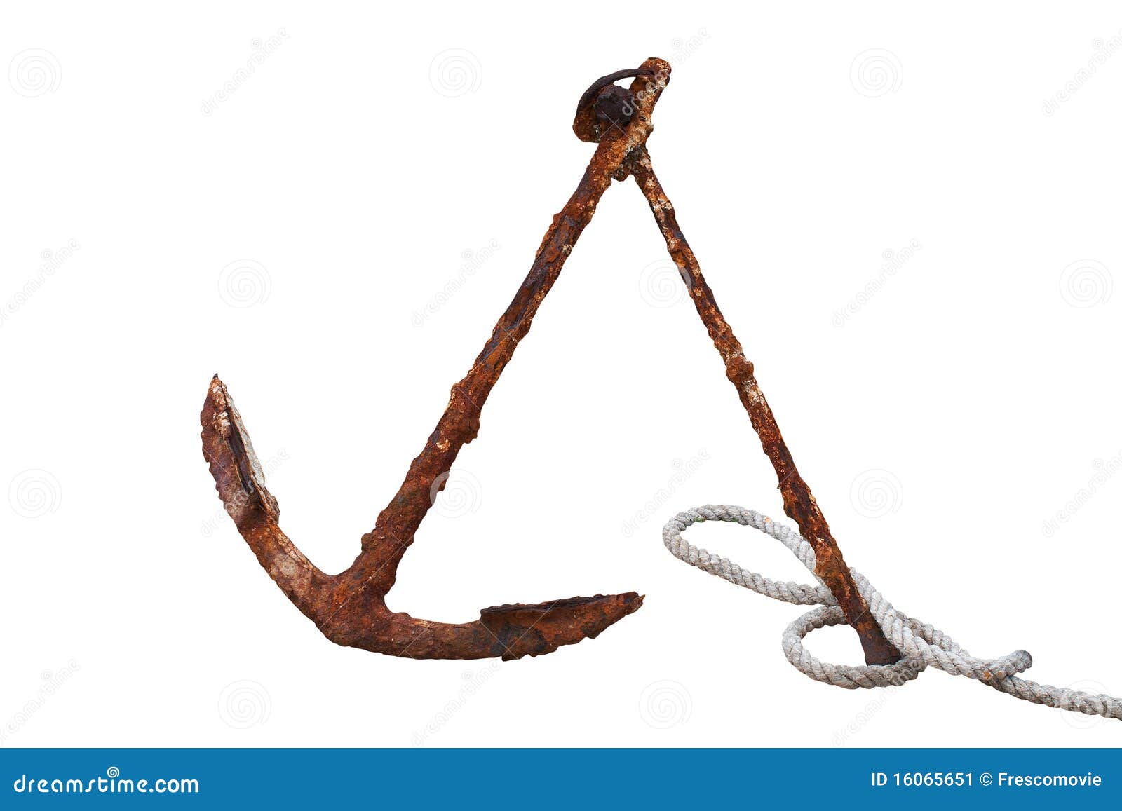 Gammalt ankare fotografering för bildbyråer. Bild av torkat - 16065651