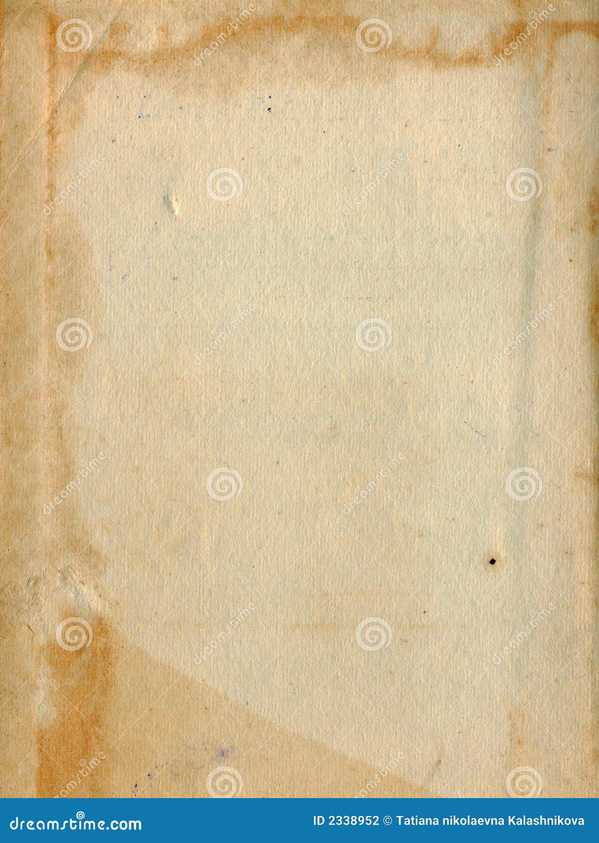 Gammalt papper arkivfoto. Bild av foto, nedfläckadt, kanfas - 2338952