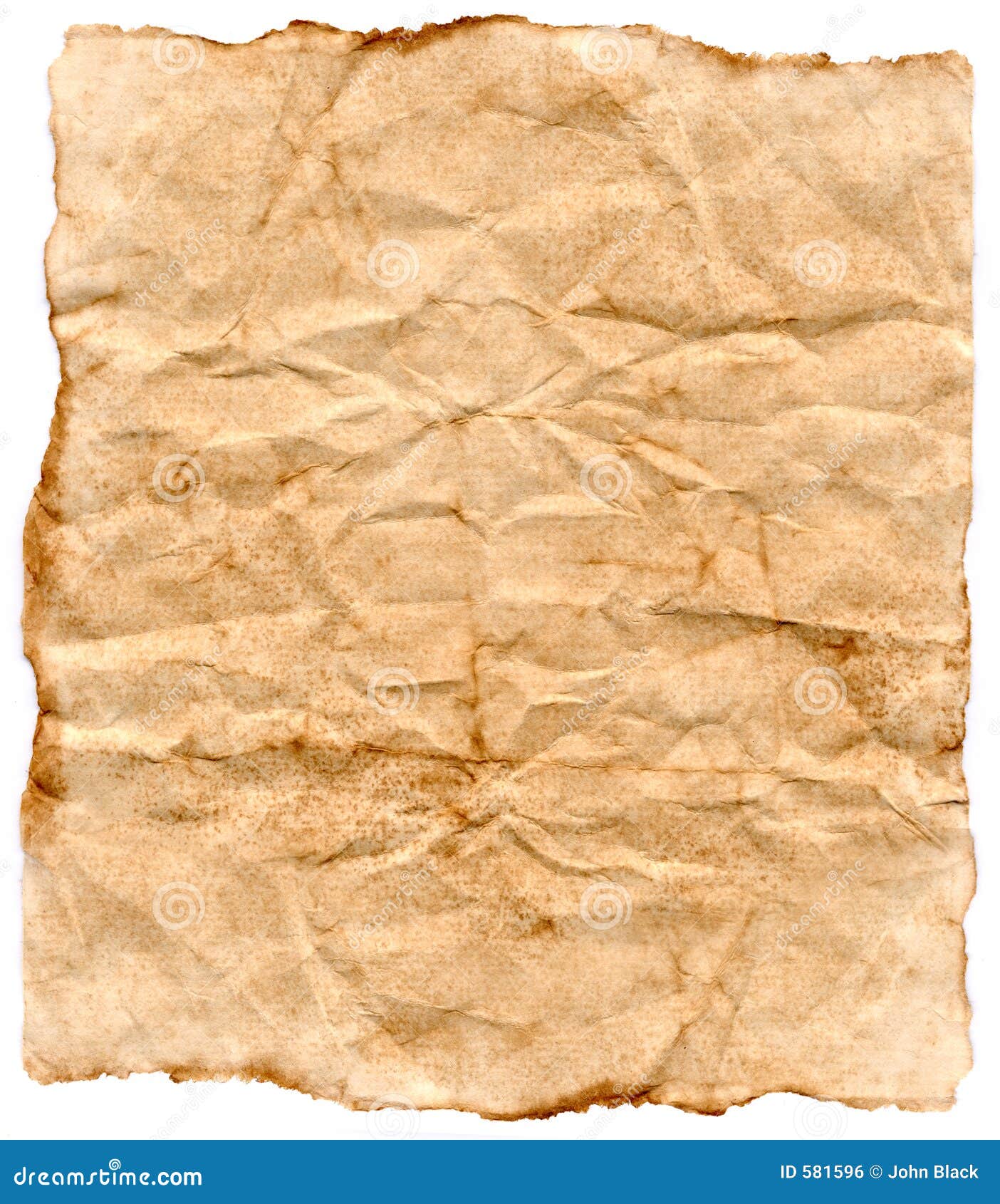 Gammalt papper 4 arkivfoto. Bild av rivet, textur, slitage - 581596