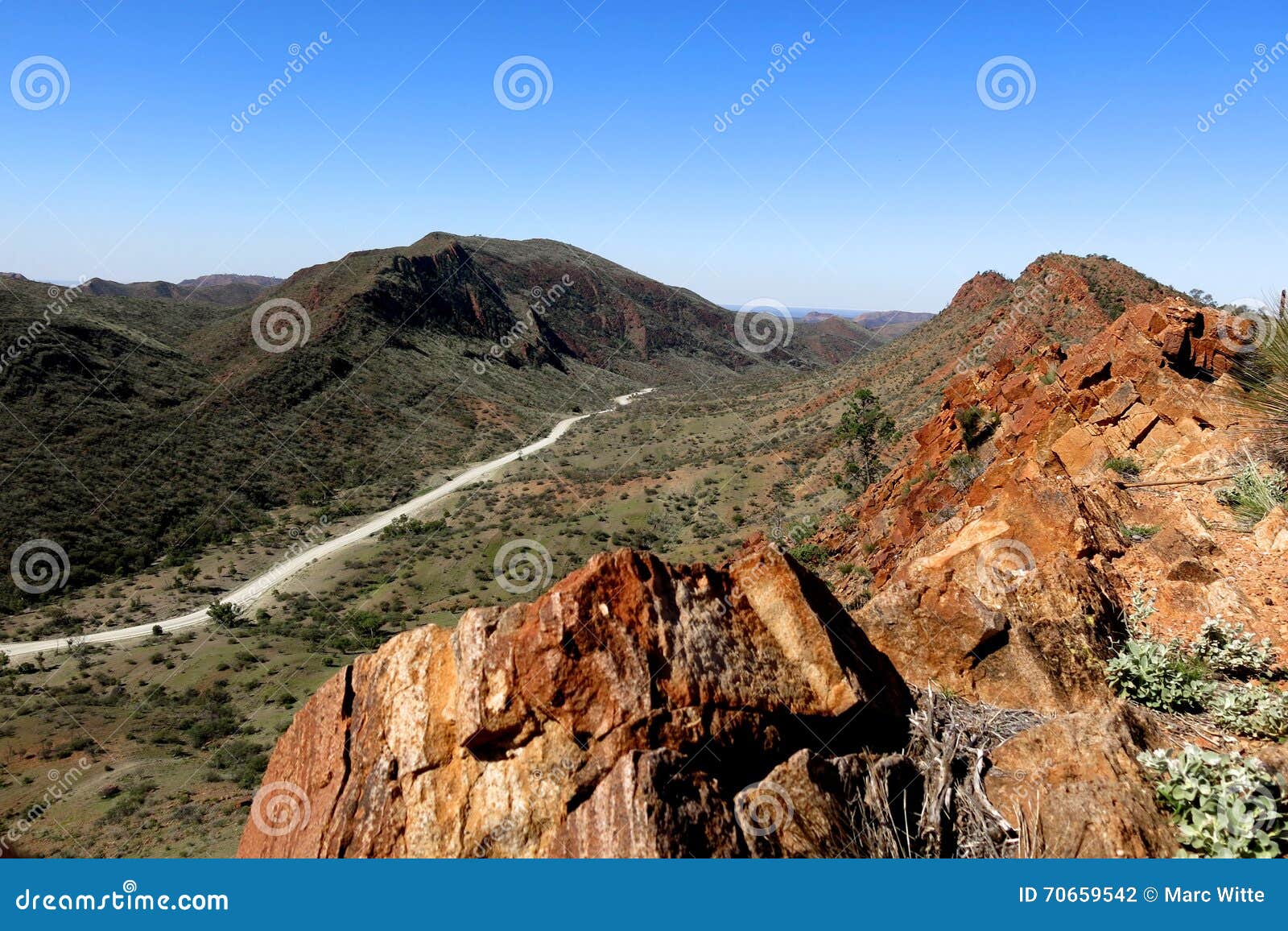 Gammon Ranges, South Australia Stock Photo - Image of arkaroola, range ...