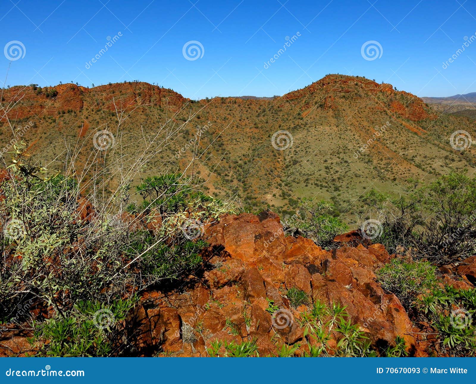 Gammon Ranges, South Australia Stock Image - Image of journey, gammon ...