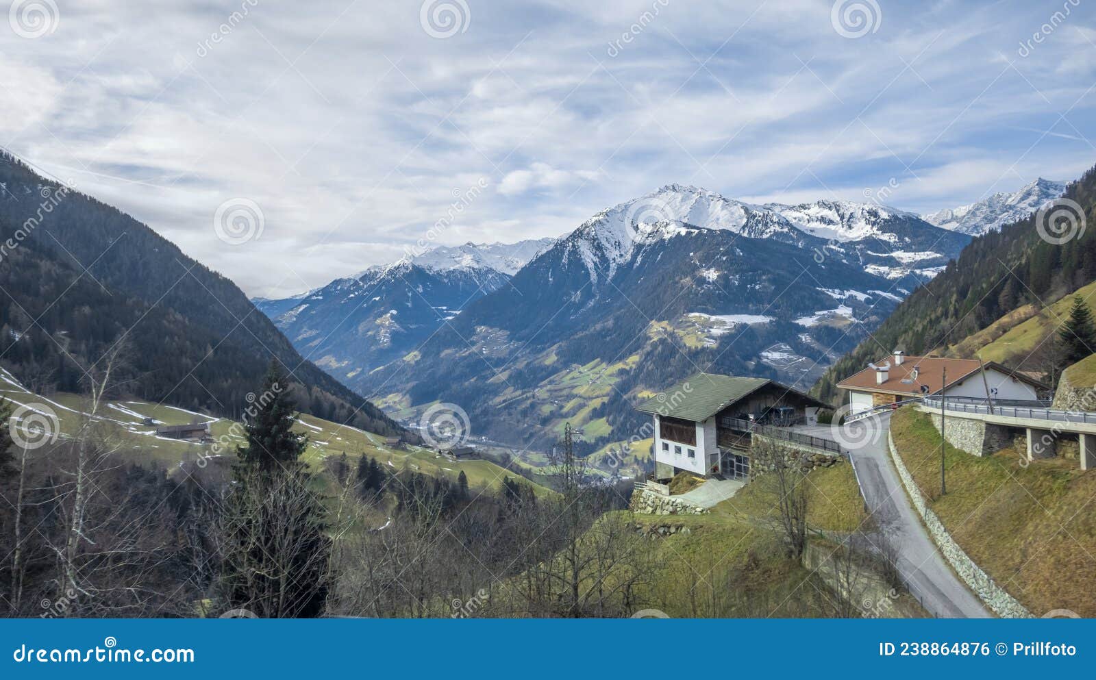 Gampen Pass in South Tyrol stock photo. Image of rural - 238864876