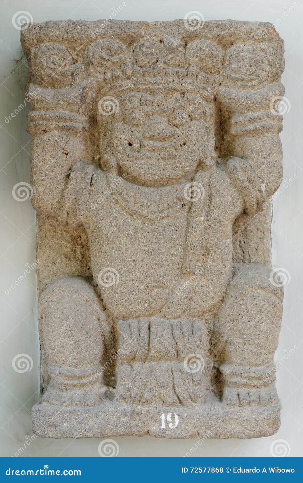 Gana Dwarf Figure Relief stock photo. Image of dwarf - 72577868
