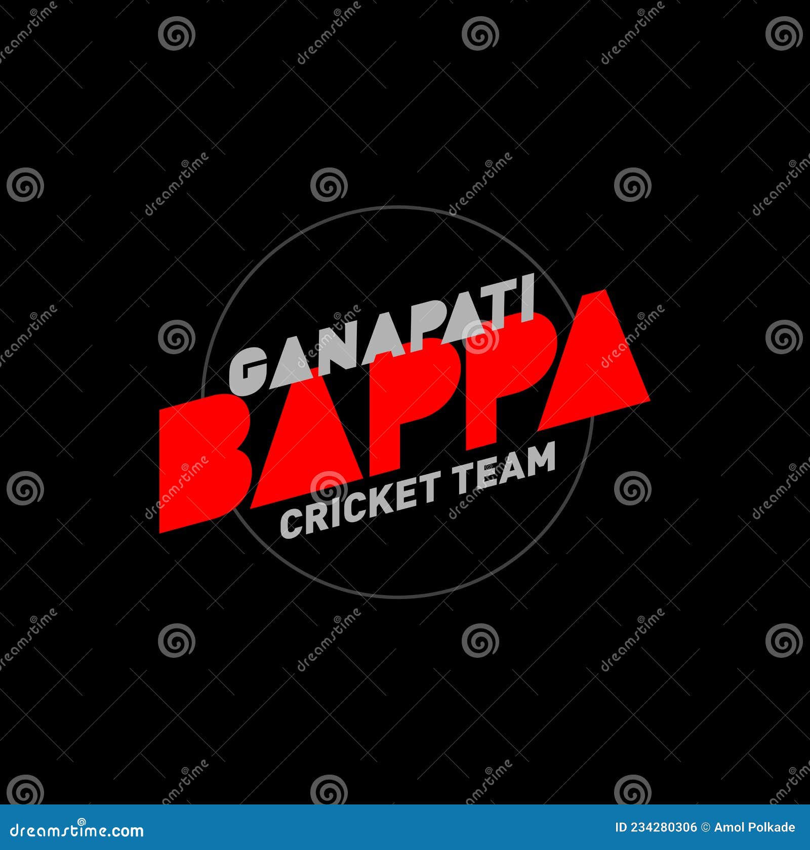 Ganapati Bappa Superstar With Ganesh Face Vector. Ganapati Bappa ...