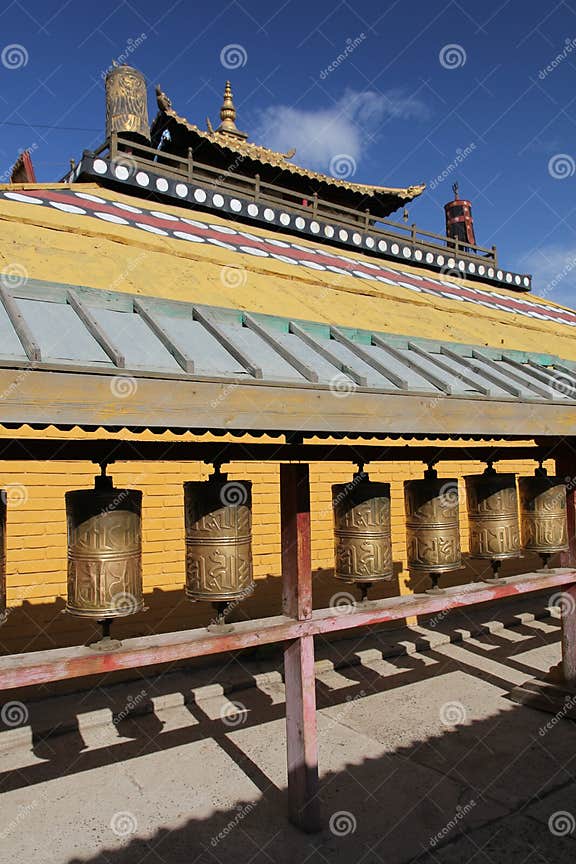 Gandan Monastery stock photo. Image of ancient, buddha - 23732424