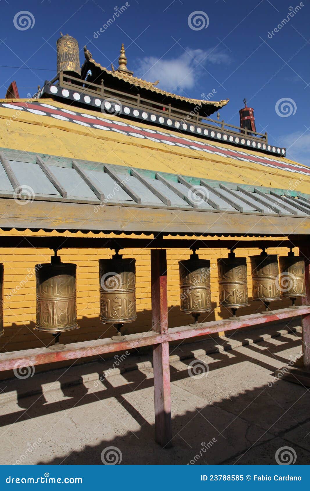 Gandan Monastery stock image. Image of gandan, praying - 23788585