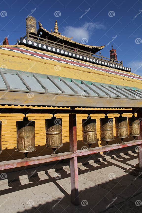 Gandan Monastery stock image. Image of gandan, praying - 23788585