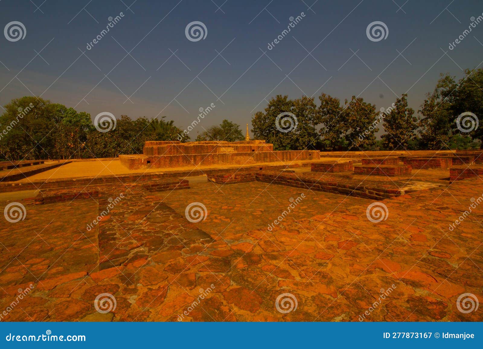 Gandhakuti stock image. Image of monastery, shravasti - 277873167
