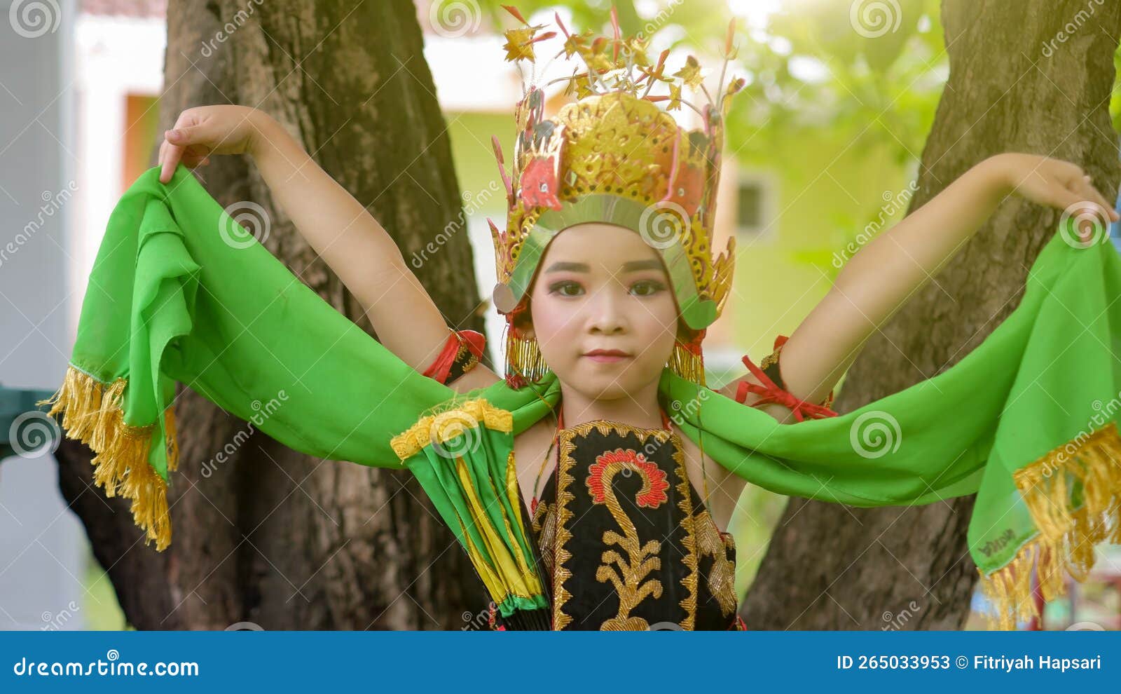 Gandrung dancer stock image. Image of dancer, banyuwangi - 265033953