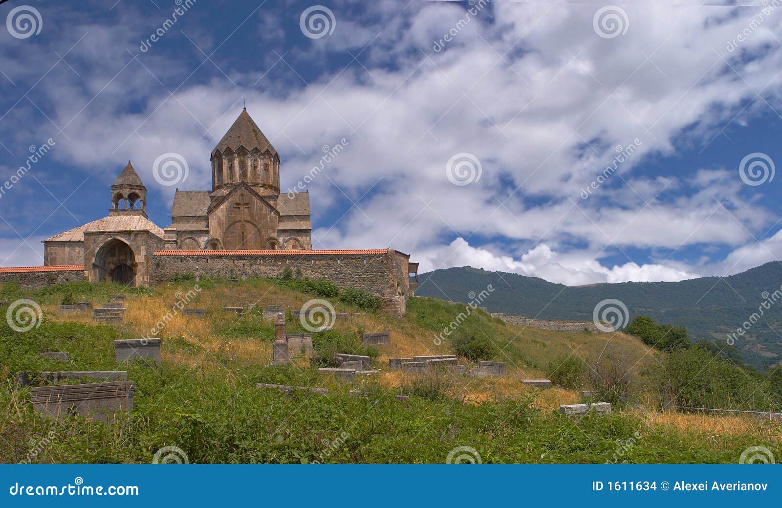 Gandzasar stock photo. Image of caucasus, fields, journey - 1611634