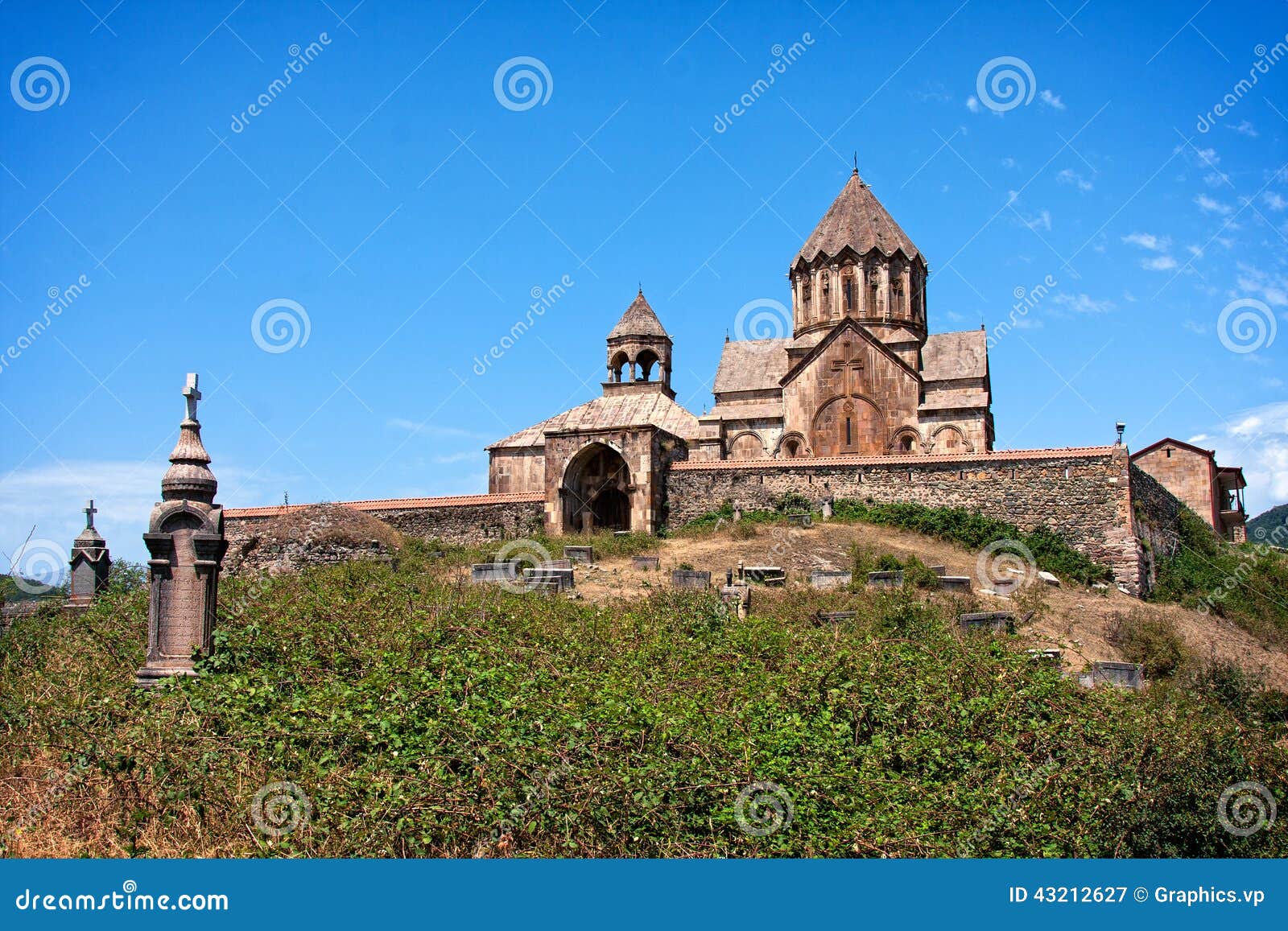 Gandzasar Monastic Complex stock image. Image of gandzasar - 43212627