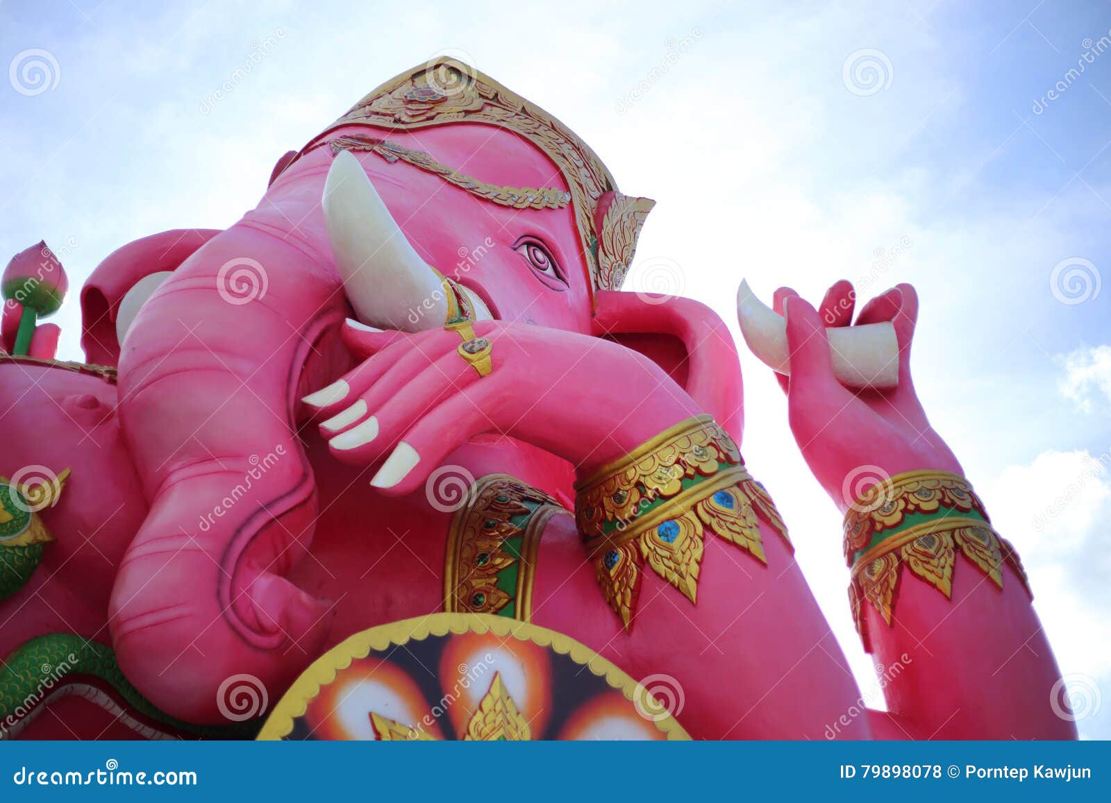 Ganesh Statue at Saman Temple Stock Photo - Image of asia, traditional ...